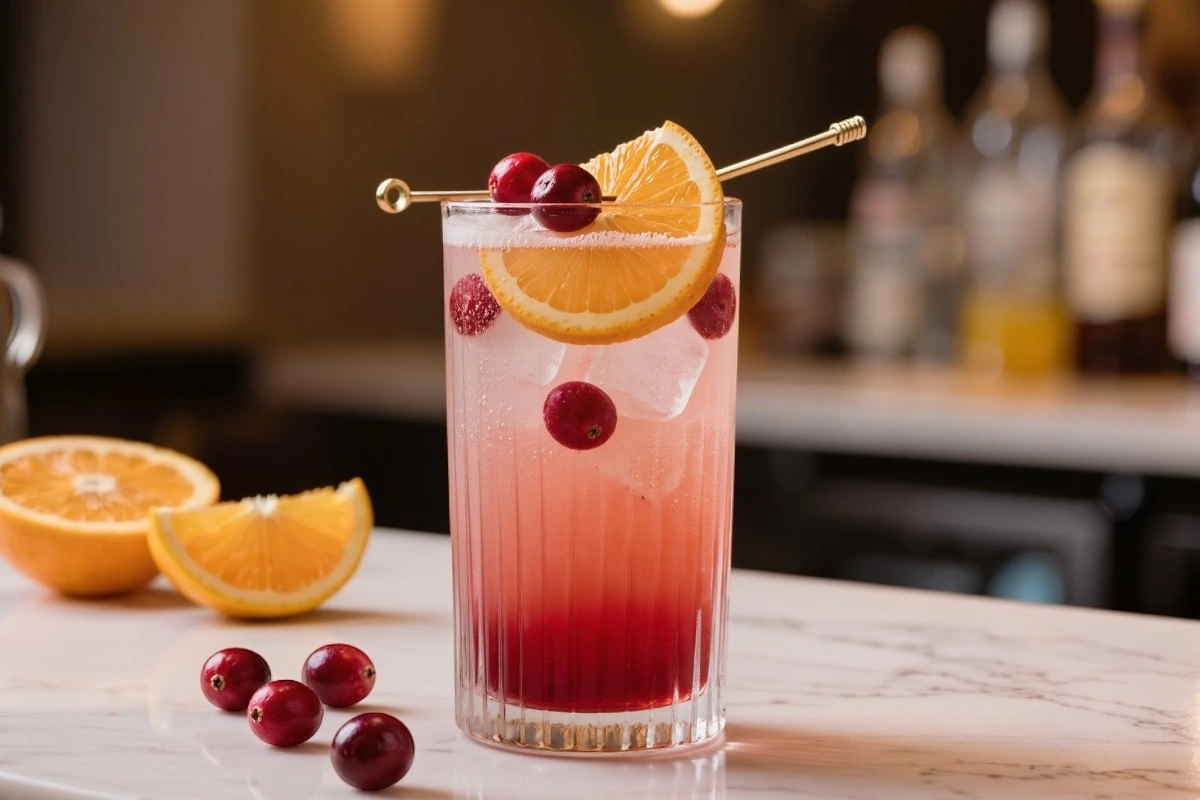 Vodka & Cranberry Blush (Easy Refreshing Cocktail Recipe)